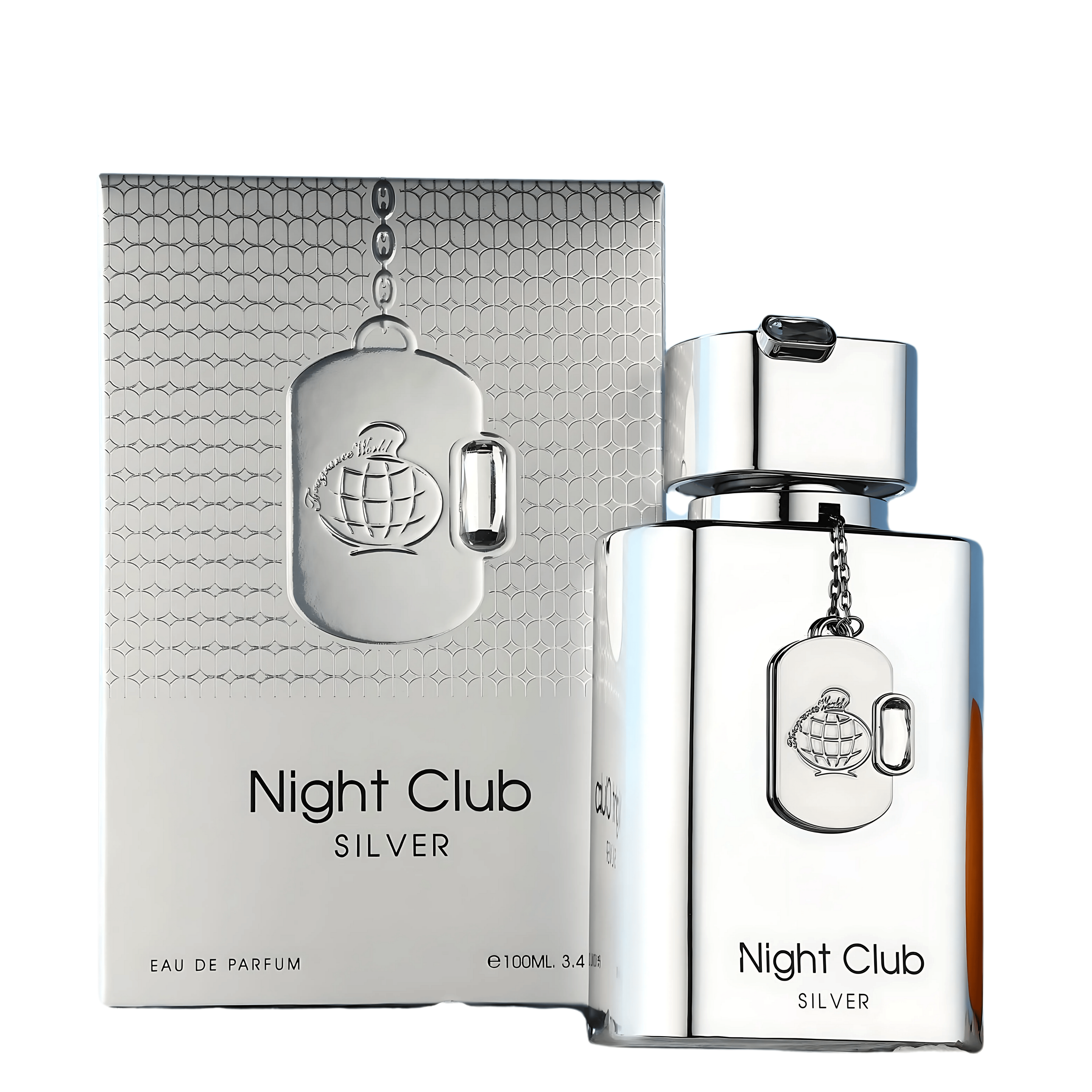 Fragrance World Night Club Silver Eau De Parfum 100ml For Man ...